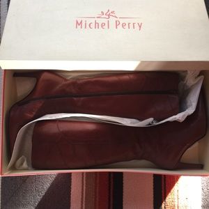 Michel Perry | Shoes | Authentic Vintage Michel Perry Leather Boots ...